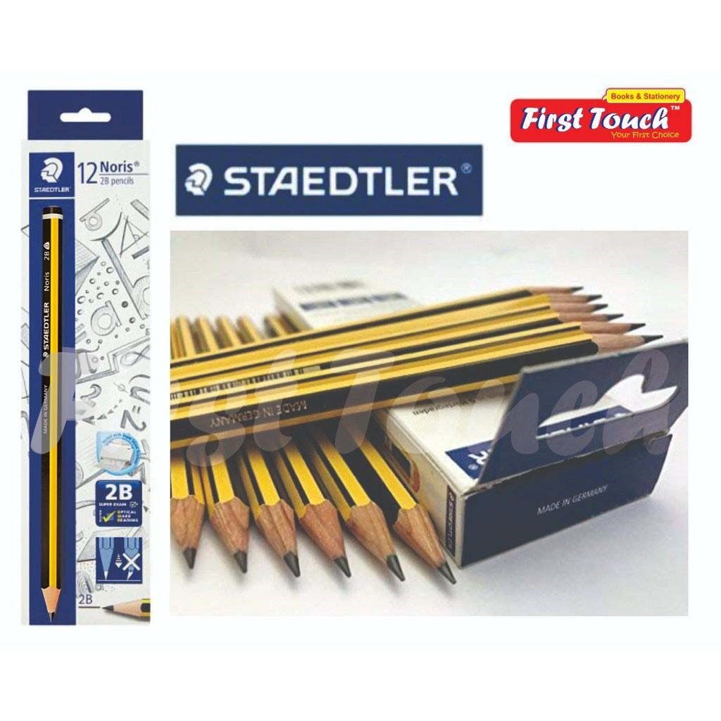 STAEDTLER Noris 2B Pencil 118 / 120 (12's / box) | Lazada