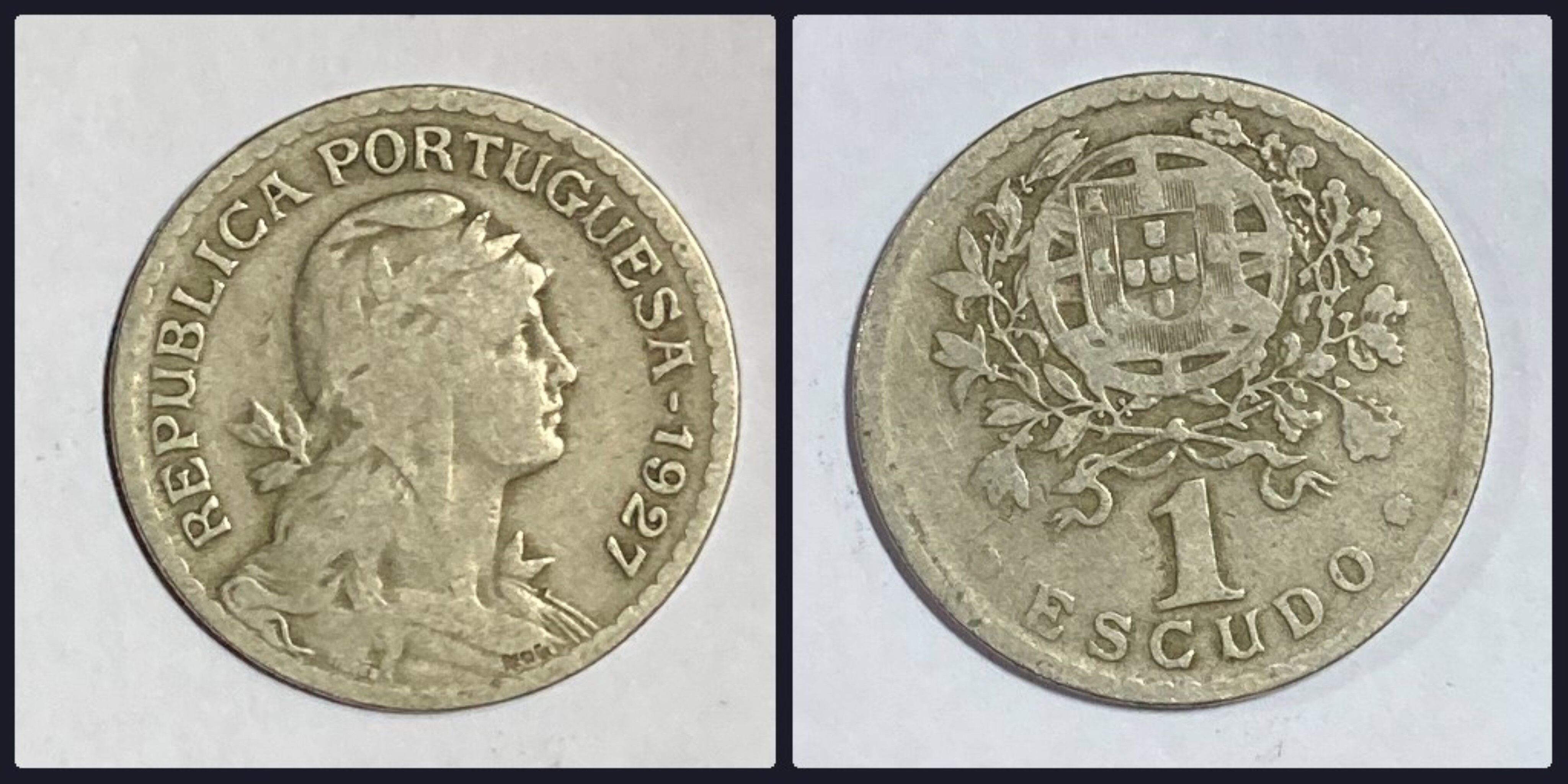 Portugal Coin, 1 Escudo 1928. | Lazada