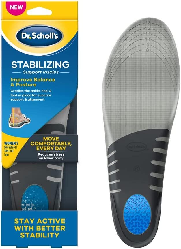 Dr Scholl's Heavy Duty Support Insoles Shoe Inserts | Extra Support | Massaging | Plantar ...