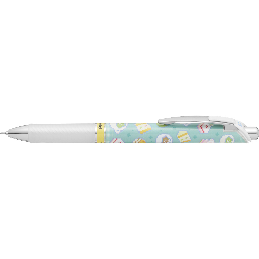 [LIMITED EDITION] PENTEL BLN75KW ENERGEL Kawaii + 5 Retractable Gel Pen 0.5mm - JAPAN PIXEL ART ...