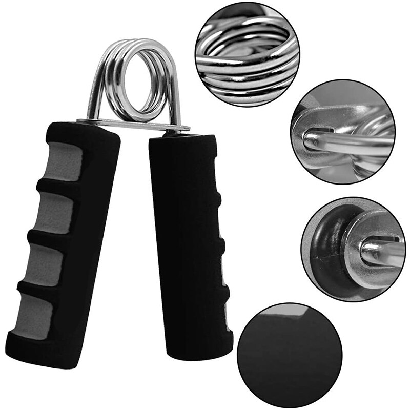 Adjustable Gym Wrist Strength Exerciser Hand Grip Strengthener Finger ...