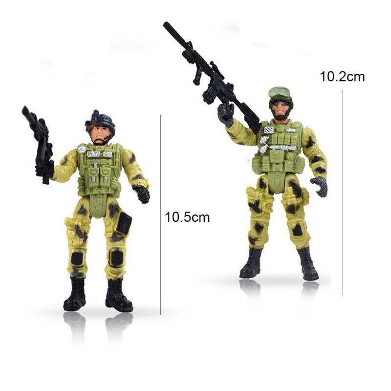 6 Styles 10cm High Plastic Toy Soldiers - OHAD - ThaiPick
