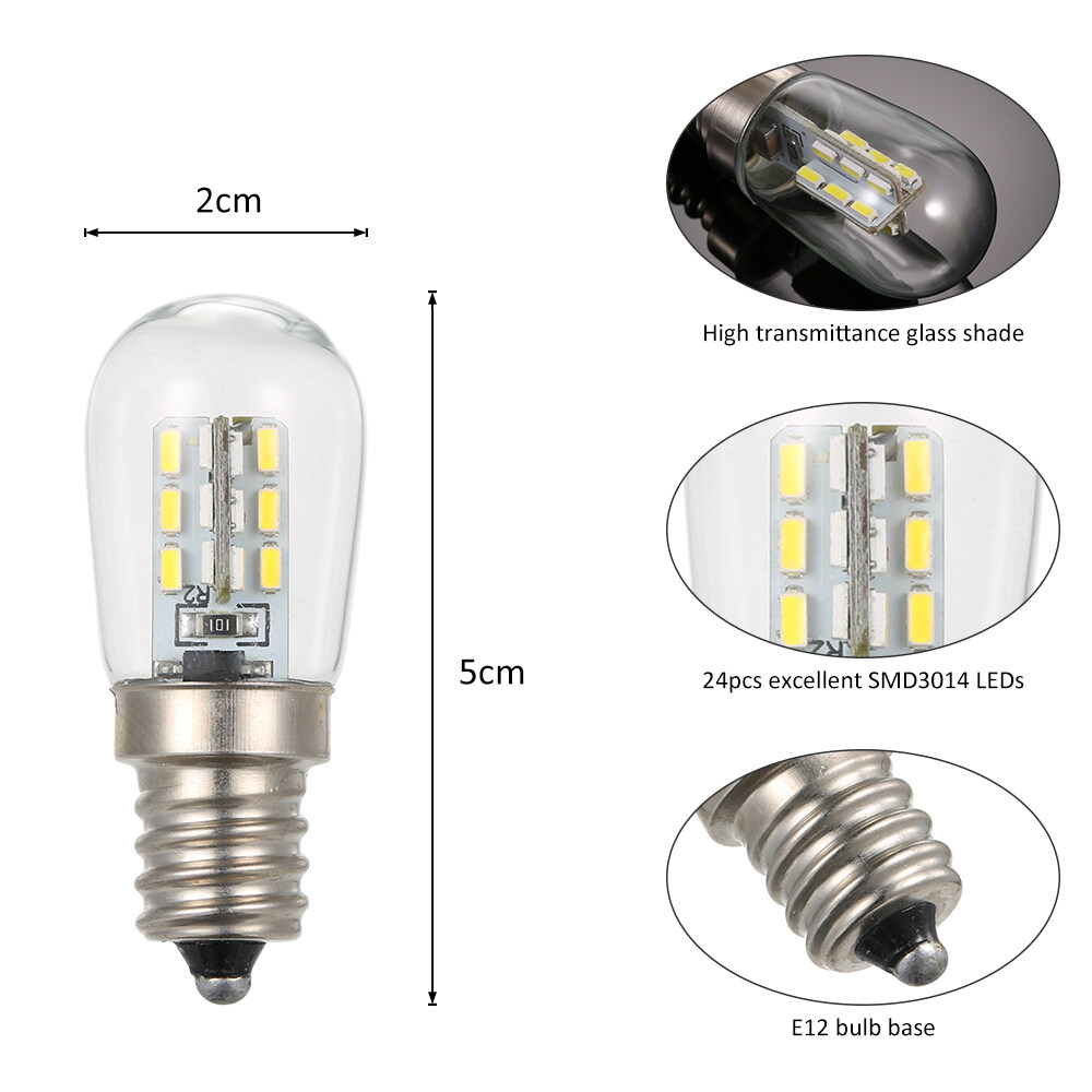 นั่งเล่นLighting-AC110V/220โวลต์LEDตู้เย็นขนาดเล็กแสงตู้เย็นโคมไฟE12หลอดไฟฐานซ็อกเก็ตที่ใส่ ...