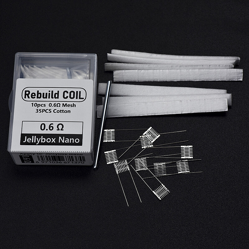 YERT DIY Tool Rebuild Kit Mesh Coil Resistance Wire 0.6/1.0ohm For ...