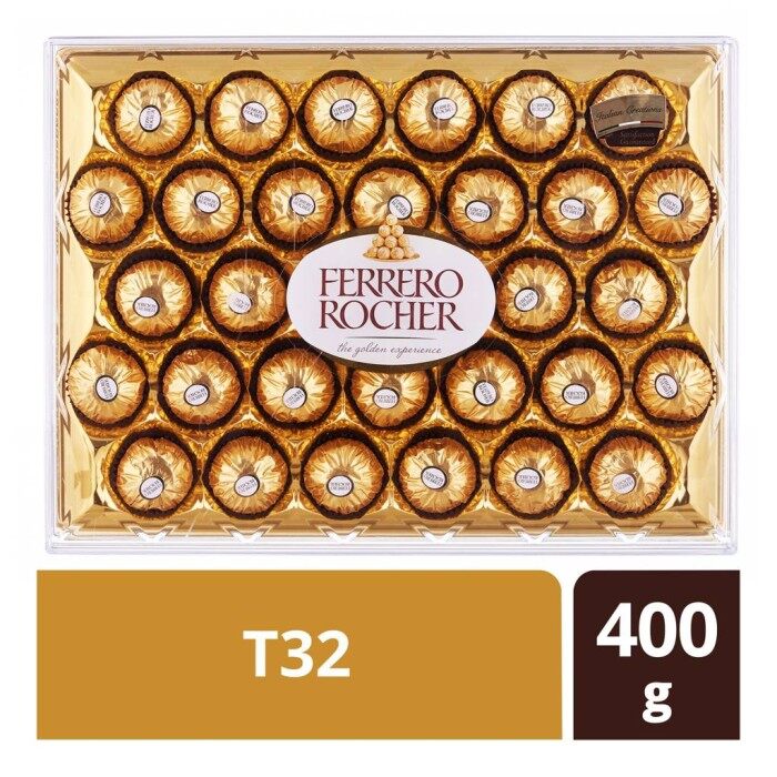 [RM59.90] (Promo Raya) Ferrero Rocher T32 (400g) | Lazada