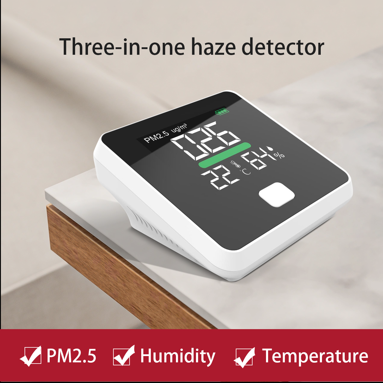 Dust Particle Counter Air quality detector 灰尘 检测仪 Indoor Dust Laser ...