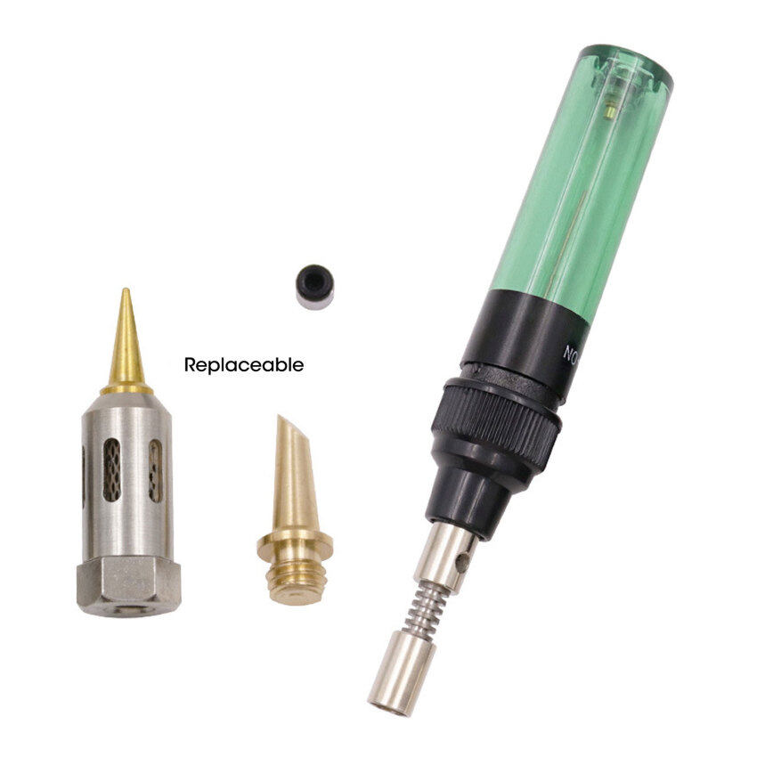 เครื่องบัดกรีถังแก๊สแบบพกพาหัวแร้งแก๊สแบบสี่ในหนึ่งเดียวหัวแร้งไร้สาย ...