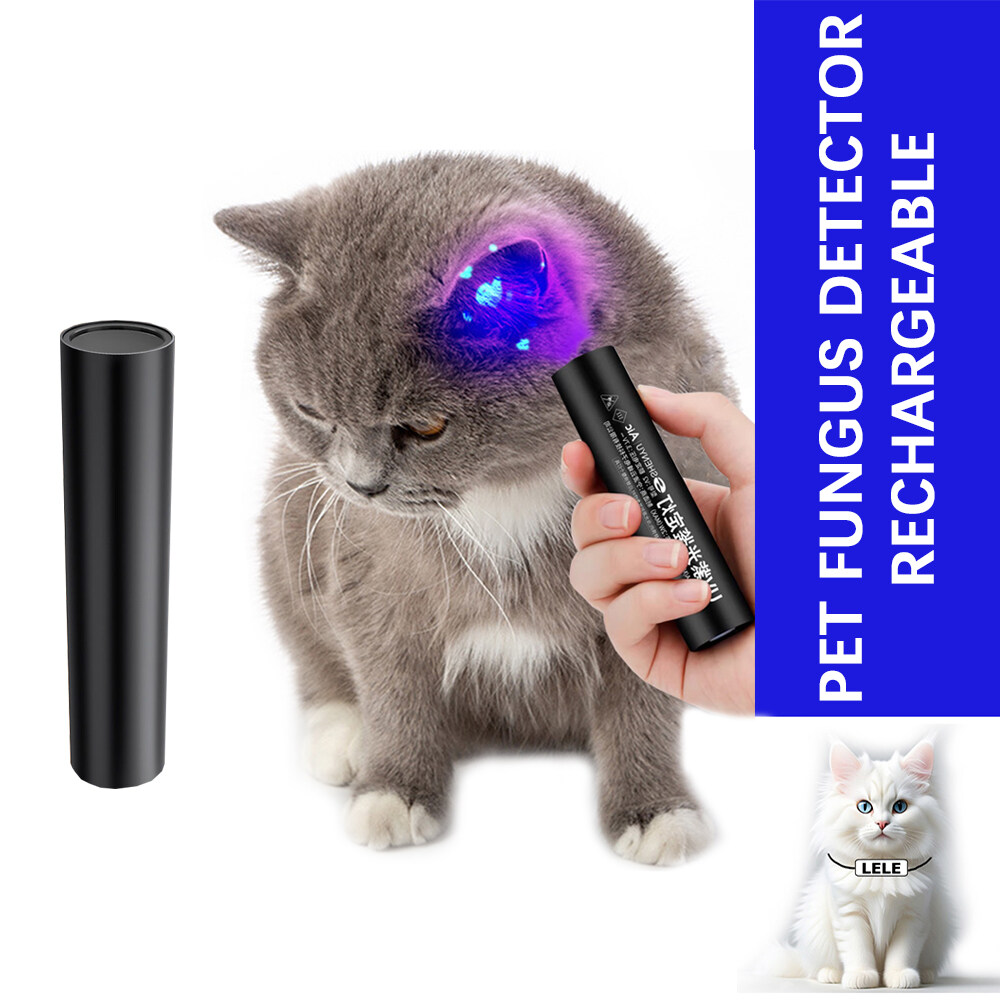 Professional Pet Fungus Detector UV Light Rechargeable Cat Ringworm ...