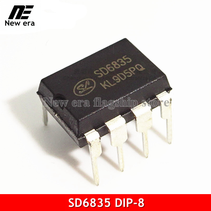 10Pcs Original SD6835 DIP-8 6835 DIP8 LCD power management/control chip ...