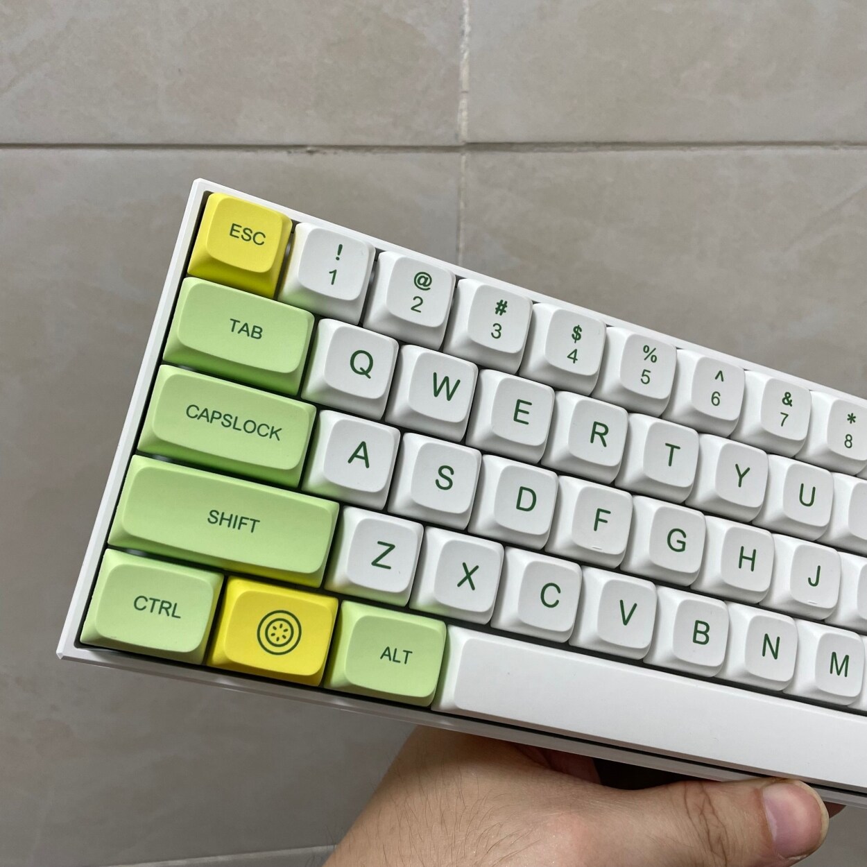 Banana taro xda keycap mechanical keyboard fruit character pattern PBT ...