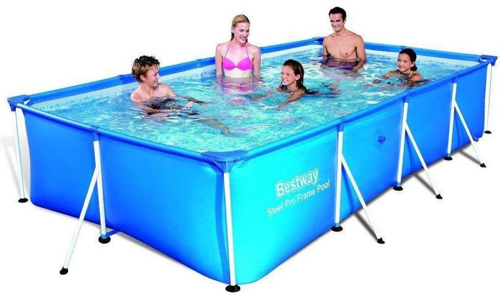 (ANTI RUST IRON FRAME) Senorita Original Bestway Steel Pro Swimming ...