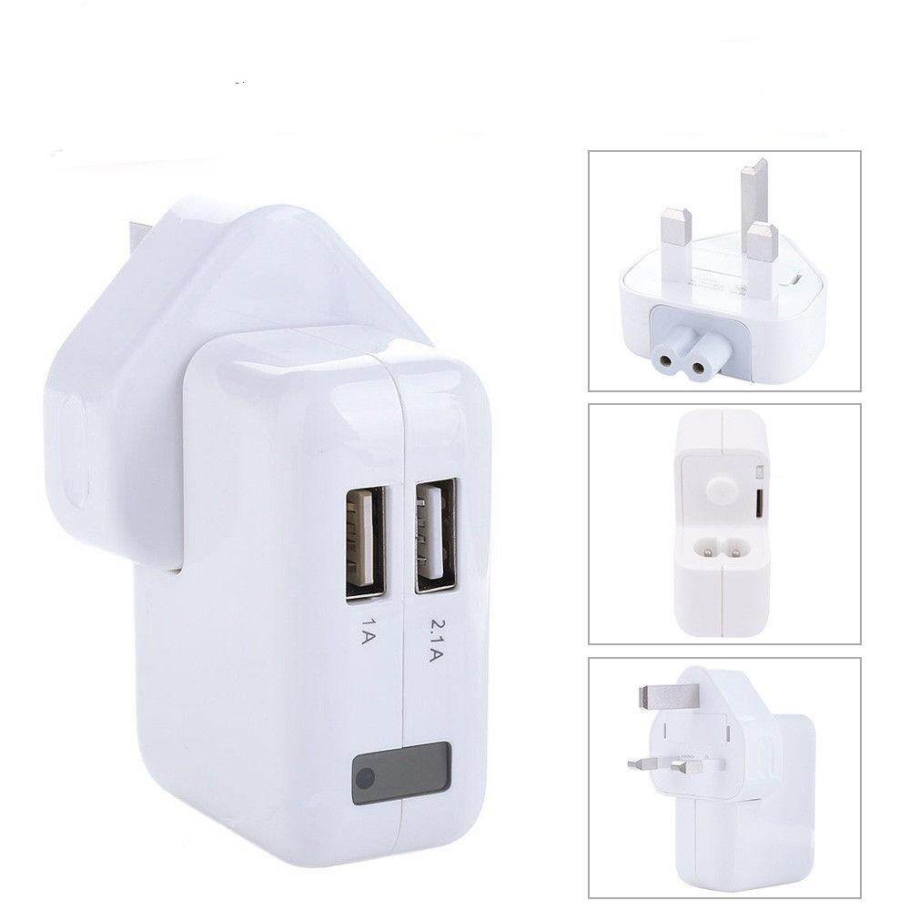 Jnan 2 Ports USB Charger Plug Camera Home Security Chargers for Hidden ...
