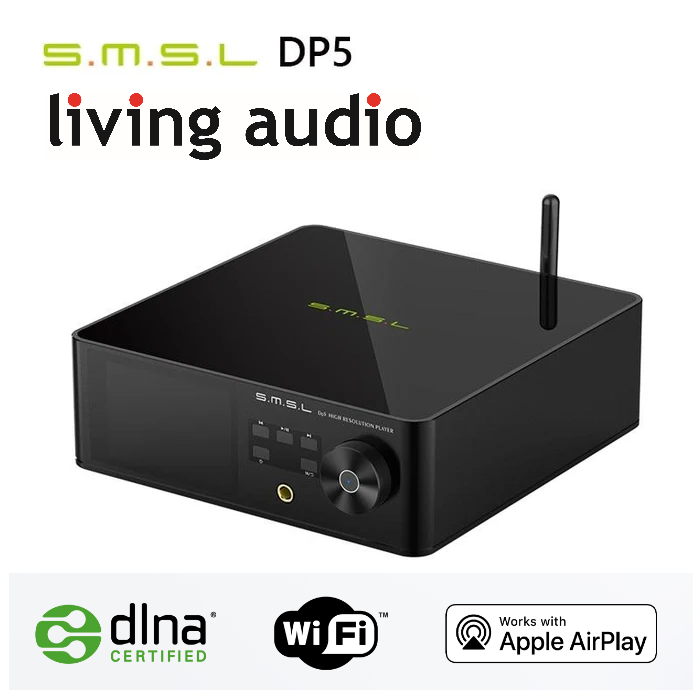 SMSL DP5 Network Music Player Build in DAC ES9038PRO 6.35 Headphone Amp ...