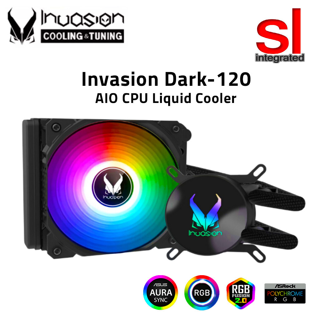Invasion Dark-120 ARGB AIO CPU Liquid Cooler | Lazada