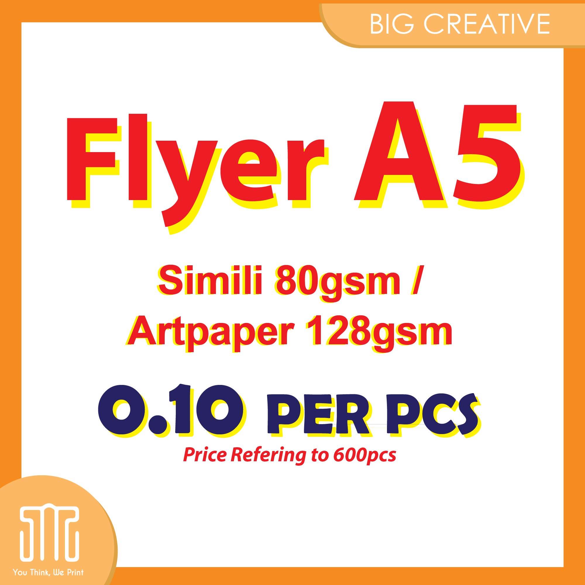 FLYERS / BROCHURE / LEAFLET / LETTERHEAD / FLYER PRINTING A5 Start 600 ...