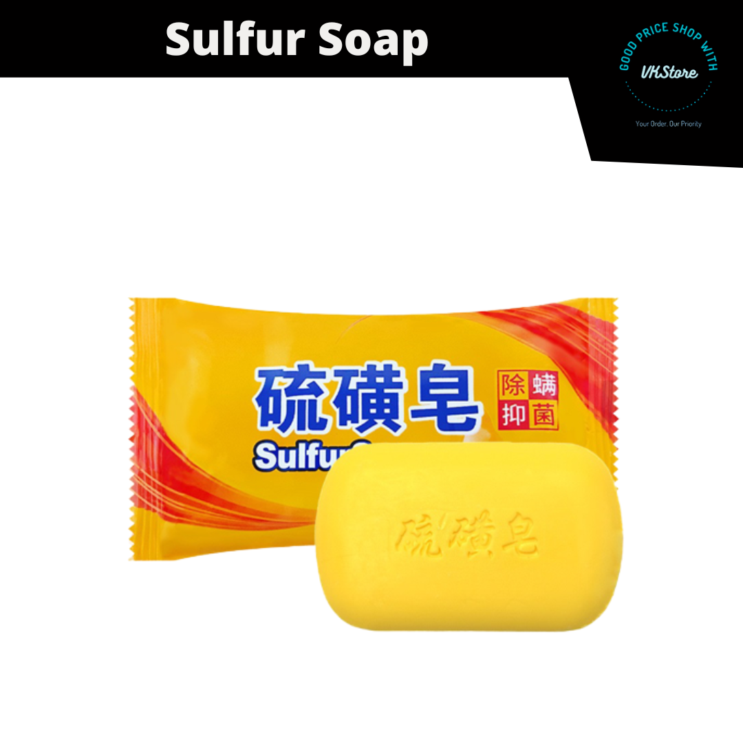 Shanghai Sulphur Soap Sabun Belerang Moisturising Soap Oil Control Skin ...