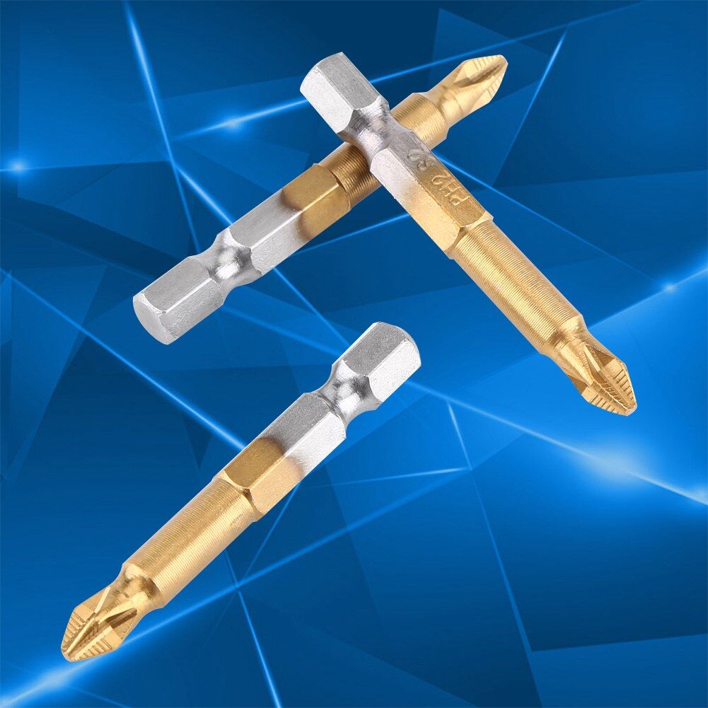 【I Camera Store】5pcs PH2 สกรูหัวแฉกชุด Anti-Skid 1/4 นิ้ว Hex Shank ...