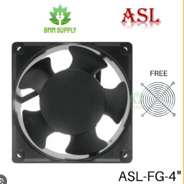 ASL #ASL-FG-4" EXHAUST FAN/ AXIAL FAN/COOLING FAN/ VENTILATION FAN ...