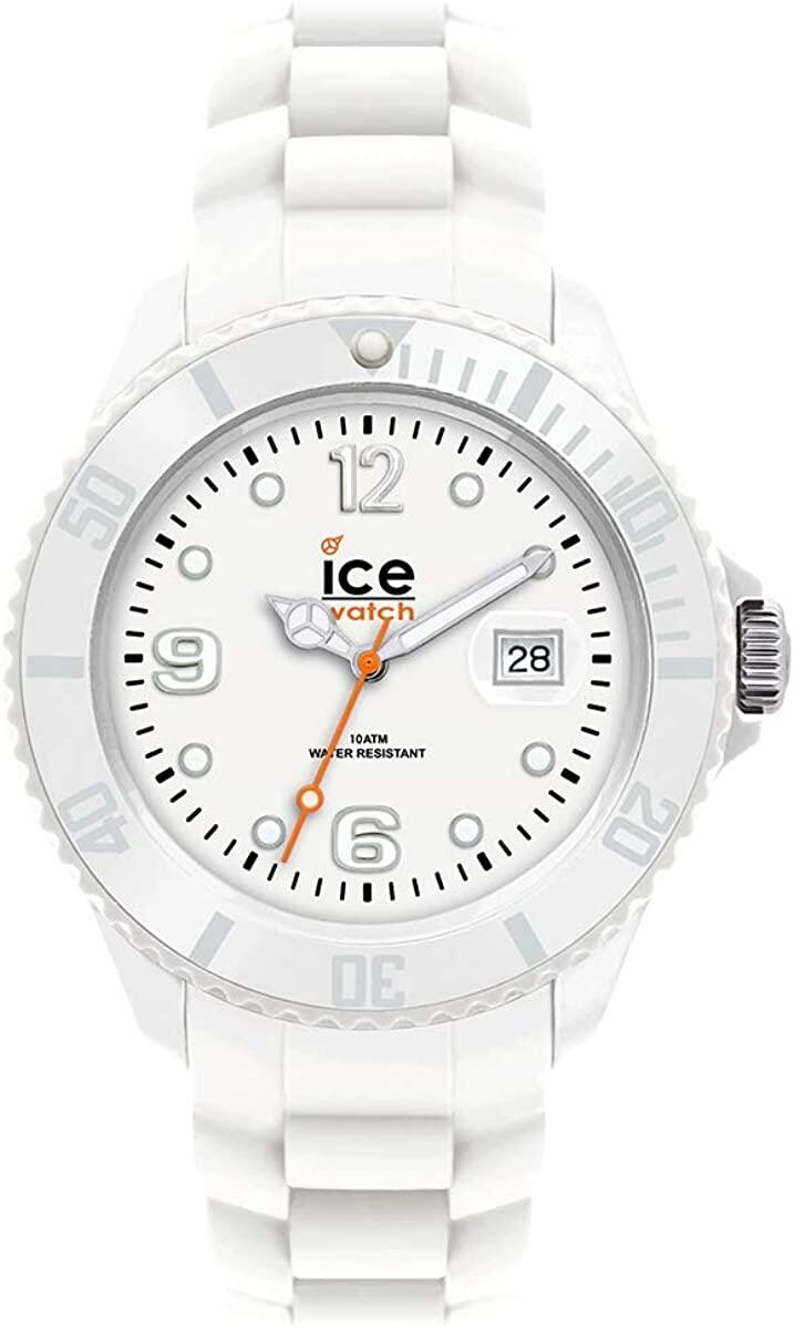 ICE-Watch Ice Watch นาฬิกาผู้ชายทุกเพศ,ขนาด000134นิ้วสีขาวอเมริกา ...