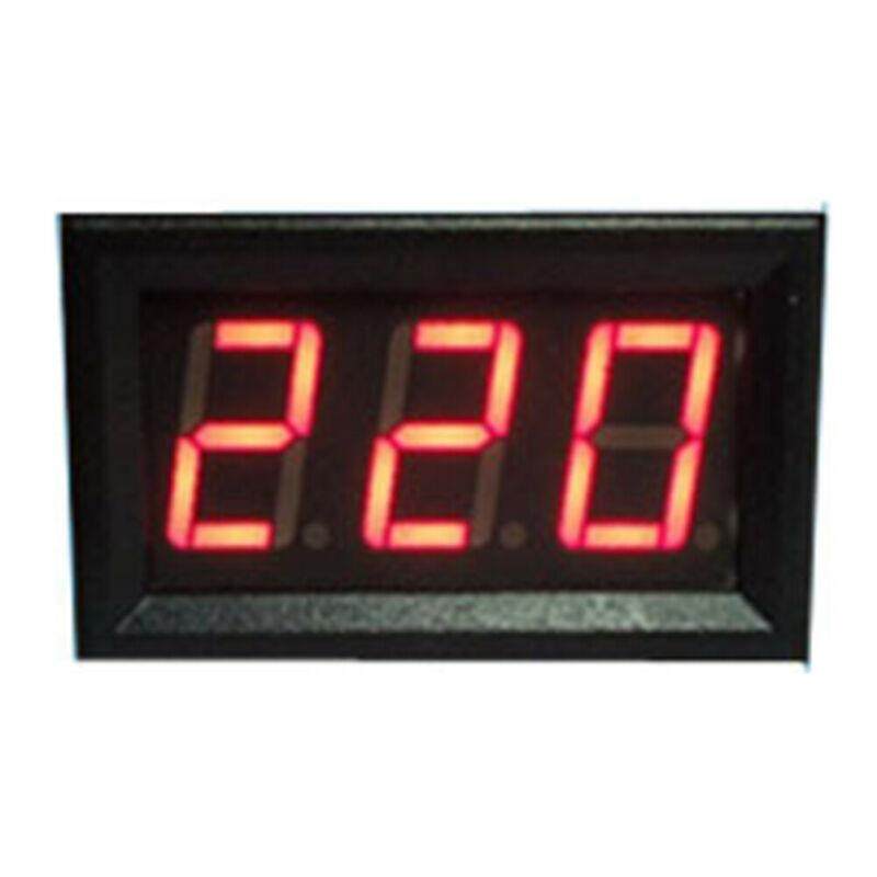 7.87 inches LED Voltmeter Equipment Mini DC 5-120V Digital display ...