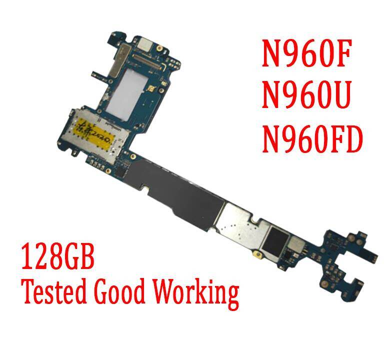 เมนบอร์ดสำหรับ Samsung Galaxy Note 9,ปลดล็อคแบบเต็มรูปแบบ N960F N960FD ...