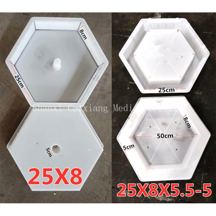 Hollow Hexagonal Reservoir River Slope Protection Grass-Planting Brick ...