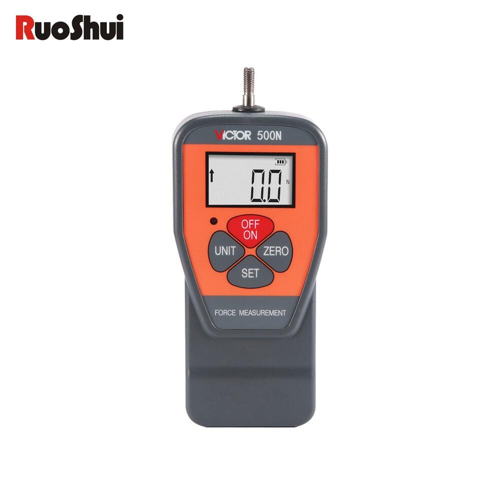 RuoShui 500N Force meter portable Digital Push Pull Gauge Force ...