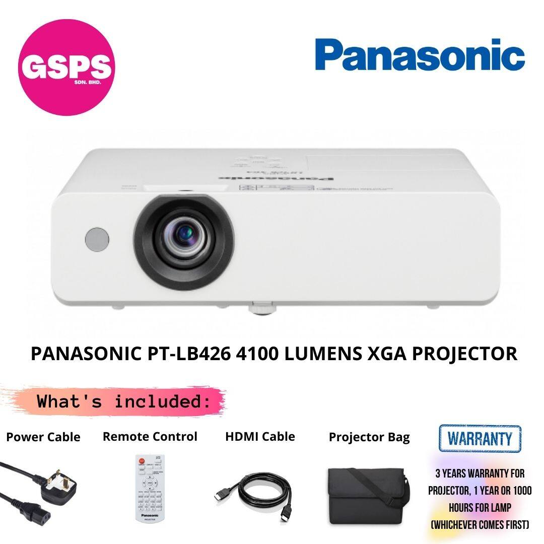 PANASONIC PT-LB426 4100 LUMENS XGA PROJECTOR | Lazada