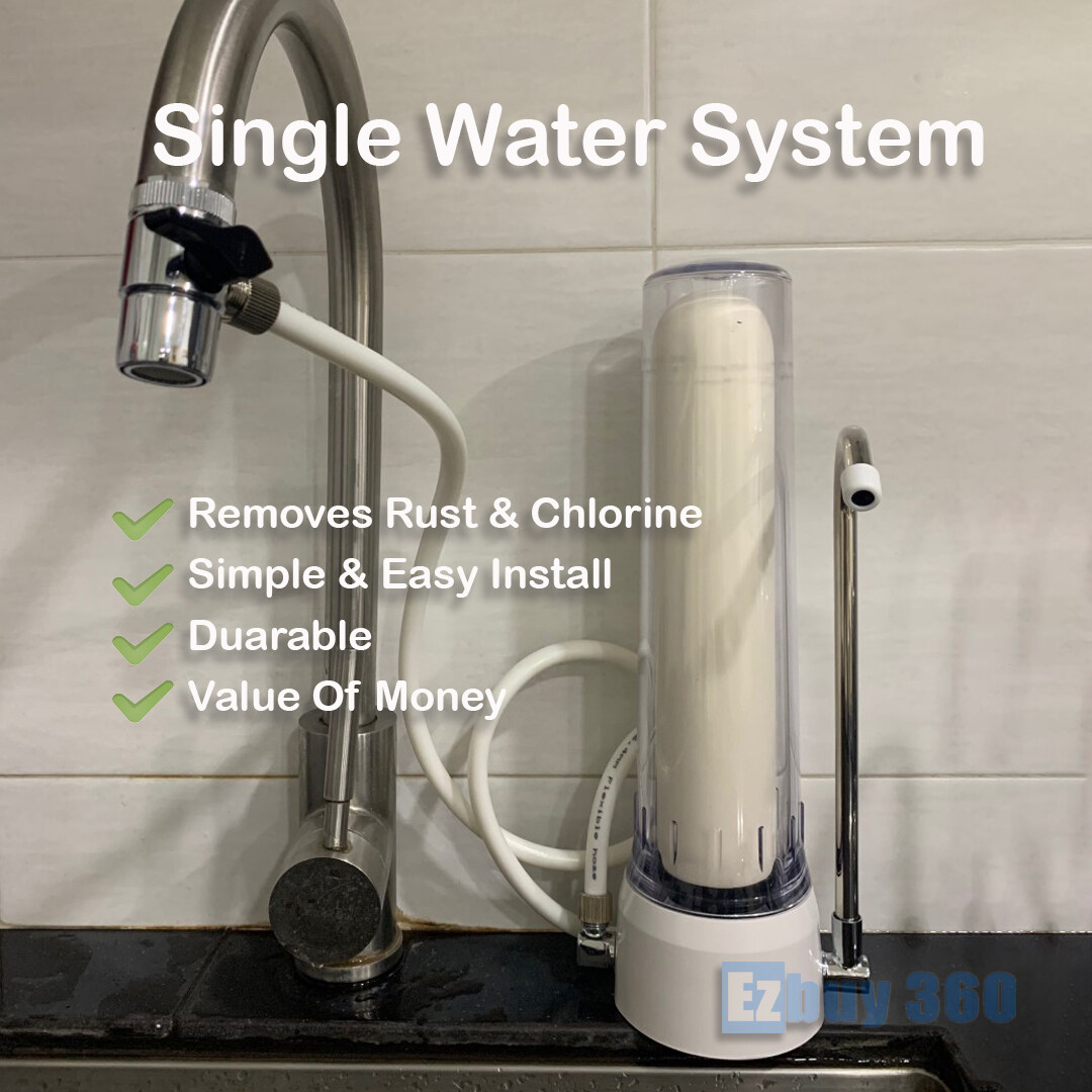 Single Water Filter System With 10"Inch Ceramic Filter - Standard ...