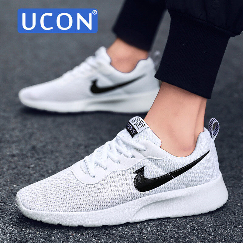 UCON รองเท้ากีฬาผู้ชายรองเท้าลำลองระบายอากาศที่สะดวกสบายฤดูใบไม้ผลิและ ...