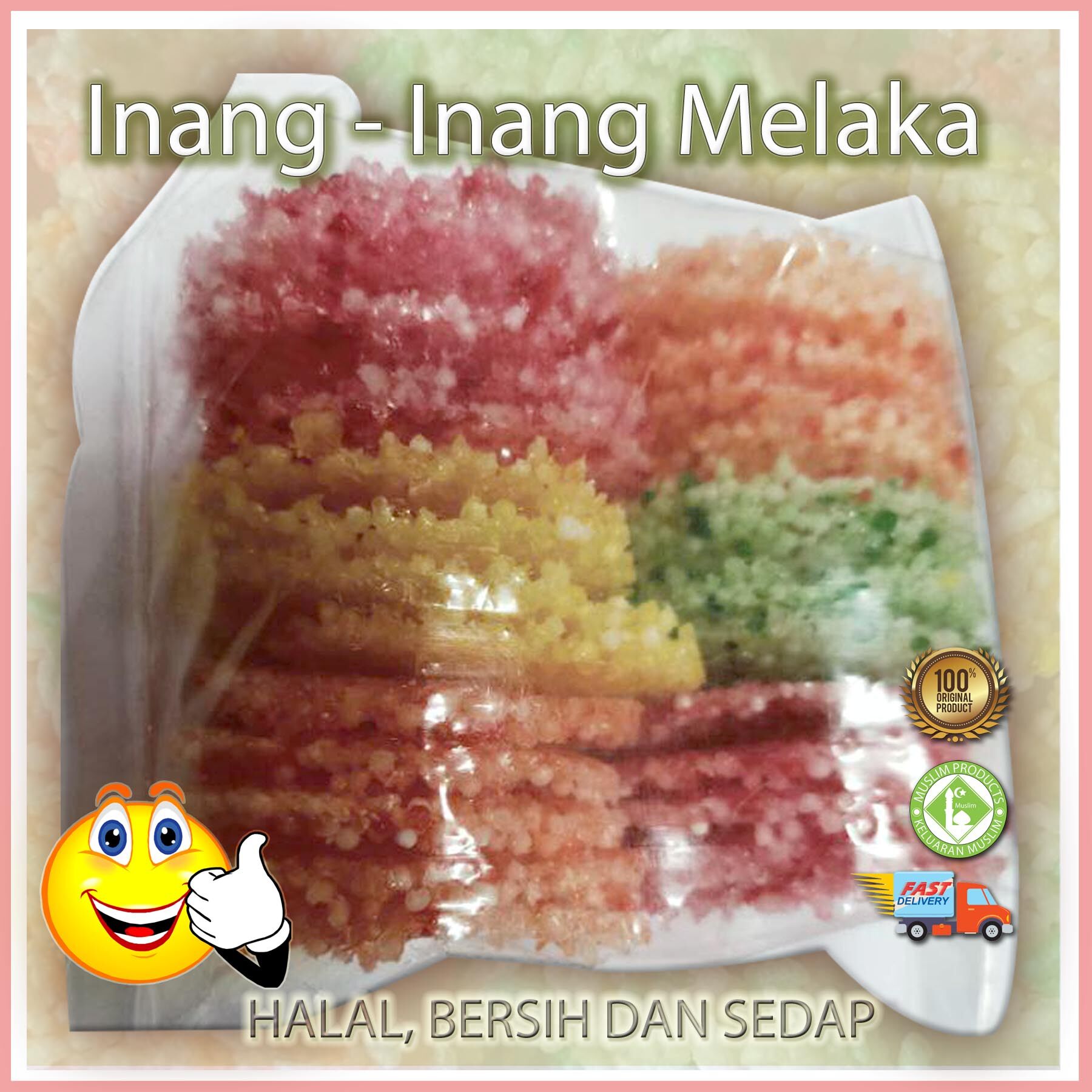 Inang-Inang Melaka Original - Biji Sagu Berwarna - Pasti Sedap | Lazada