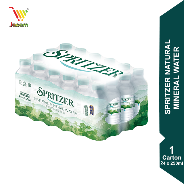 Spritzer Mineral Water (24 x 250ml) 1 Carton [KL & Selangor Delivery ...