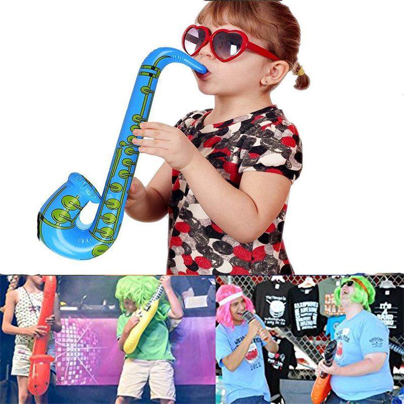 12Pcs Inflatable Guitar Saxophone Microphone Balloons Fun Musical ...