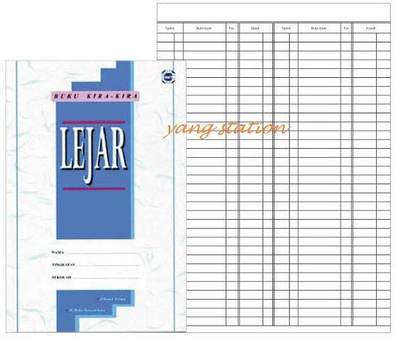 BUKU TUNAI A4 Account Buku Jurnal / Tunai / Lejar CASH BOOK Buku Simpan ...