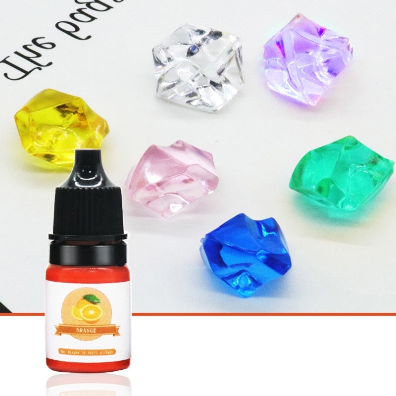 24 Colors Epoxy Resin Pigment Transparent Non-Toxic UV Epoxy Resin Dye ...