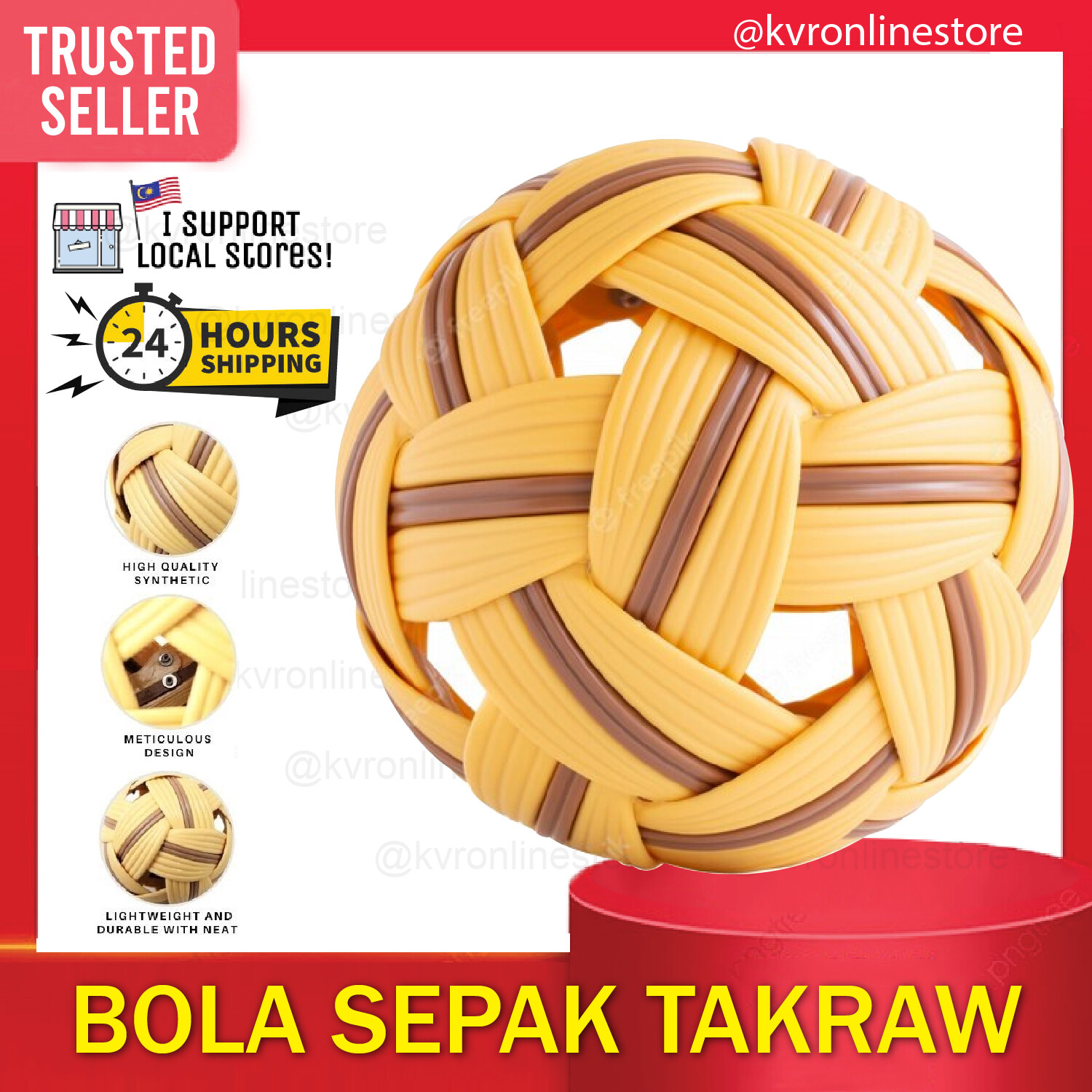 Synthetic Sepak Takraw Ball Thai Traditional Sport Training Exercise ...