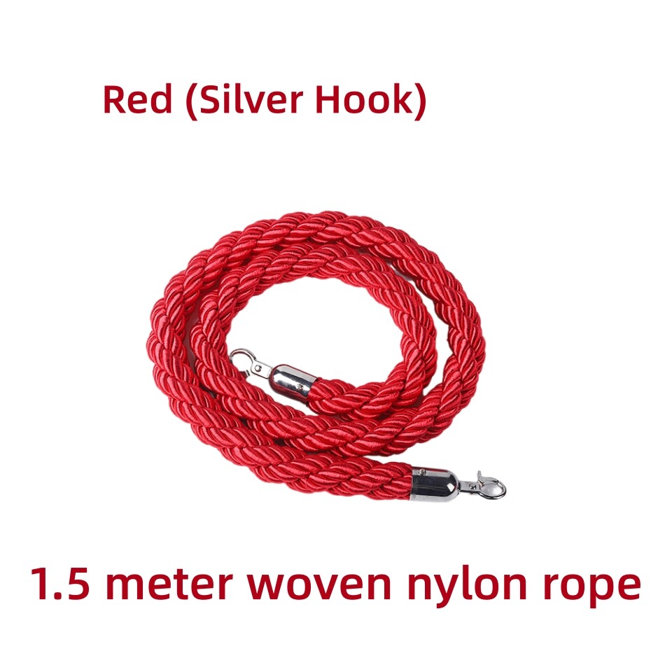 【COD】Queue Stand Belt Barrier Divider Pole Post Line Up Stanchion ...