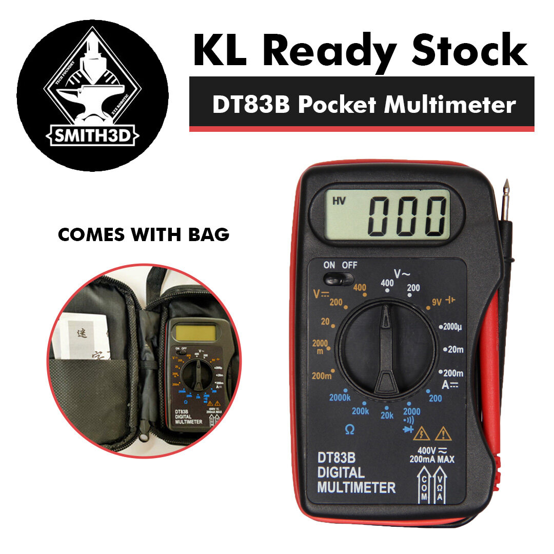 Pocket Size DT83B Digital Multimeter | Lazada