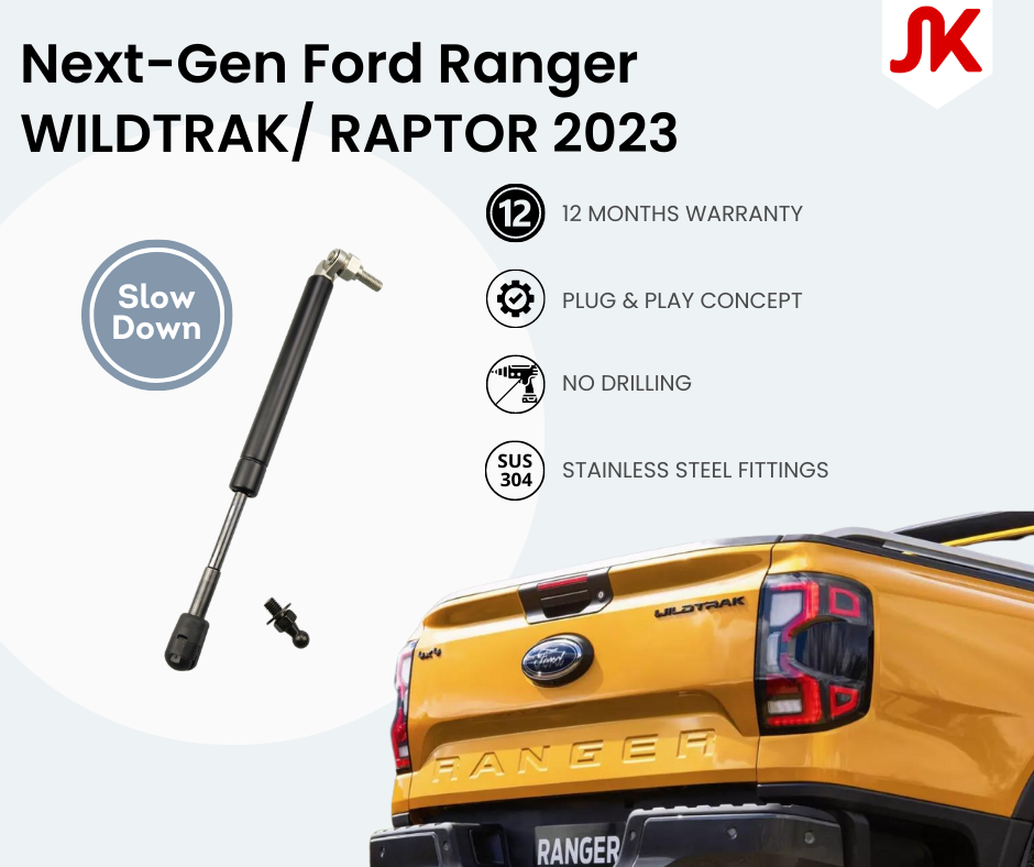 FORD RANGER 2023 WILDTRAK/RAPTOR TAILGATE ASSIST ** SLOW DOWN STRUTS ...