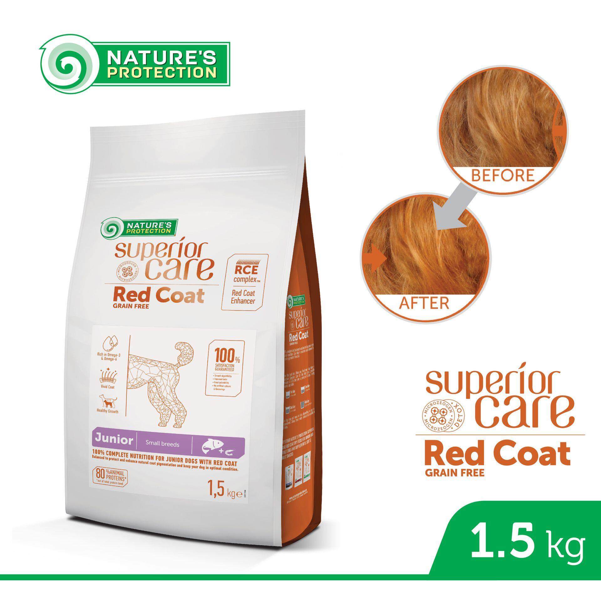 Natures Protection Red Coat Dog Food 1.5kg | Lazada