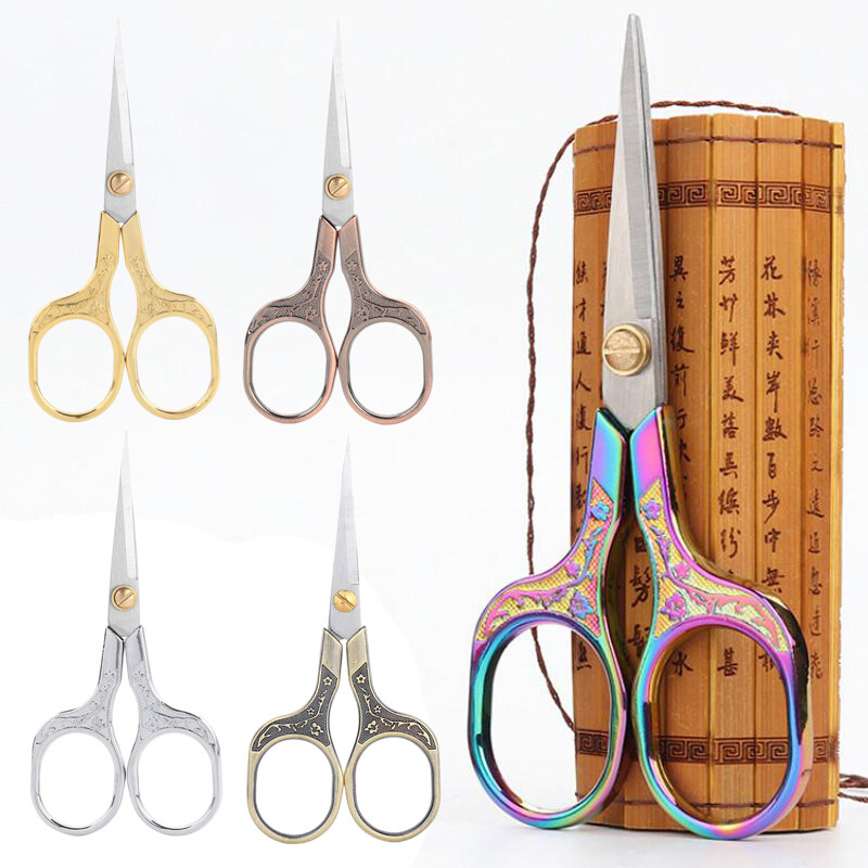 yurongfx Vintage Thread Scissor Tools Stainless Steel Sewing Fabric ...