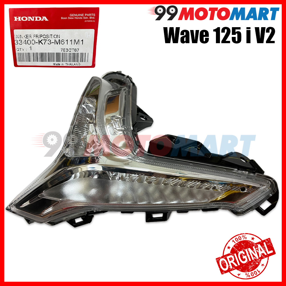 HONDA WAVE 125i Front Winker Set Wave 125i Position Lamp Original ...