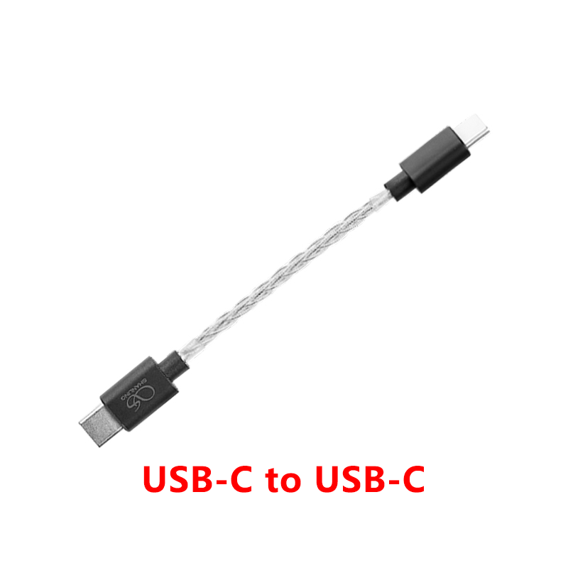 SHANLING L3 Neotech Pure Silvel Audio Cable USB-C to USB-C / USB-C to ...