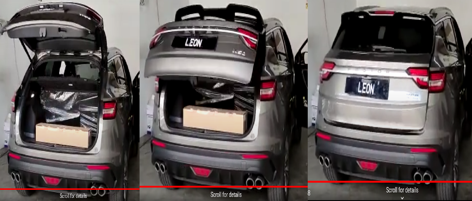 Leon X50 2022 OEM Proton Intelligent Smart Electric TailGate Lift and ...
