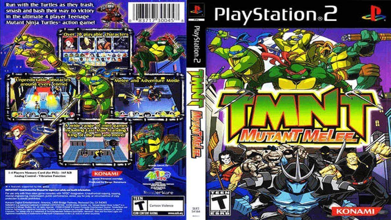 Ps2 Teenage Mutant Ninja Turtles Mutant Melee | Lazada