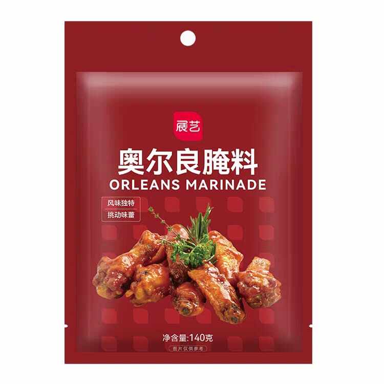 BBQ Orleans Marinated Seasoning Powder 展艺 新包装奥尔良腌料 【140g】展艺牌新奥尔良烤翅腌料蜜汁微 ...