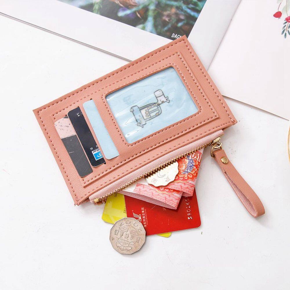 CRYST Multi Compartment Multifunction Short Money Clip Vintage Coin ...