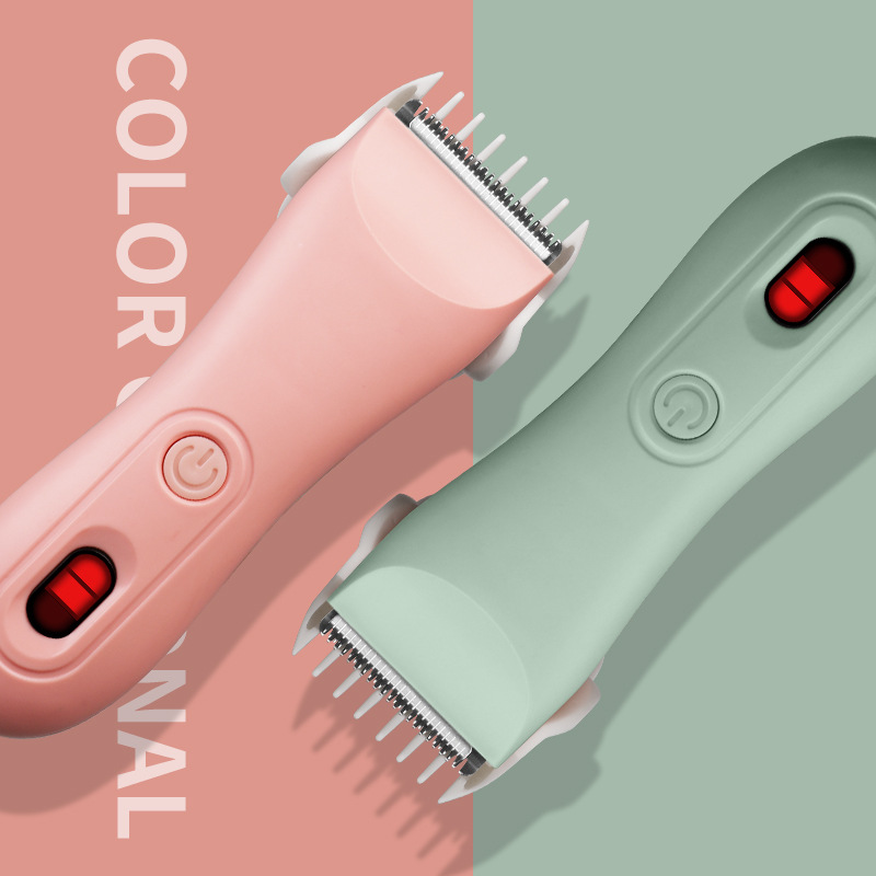 Doogee Cartoon Baby Hair Clipper Mute Razor With Professional Baby Hair ...
