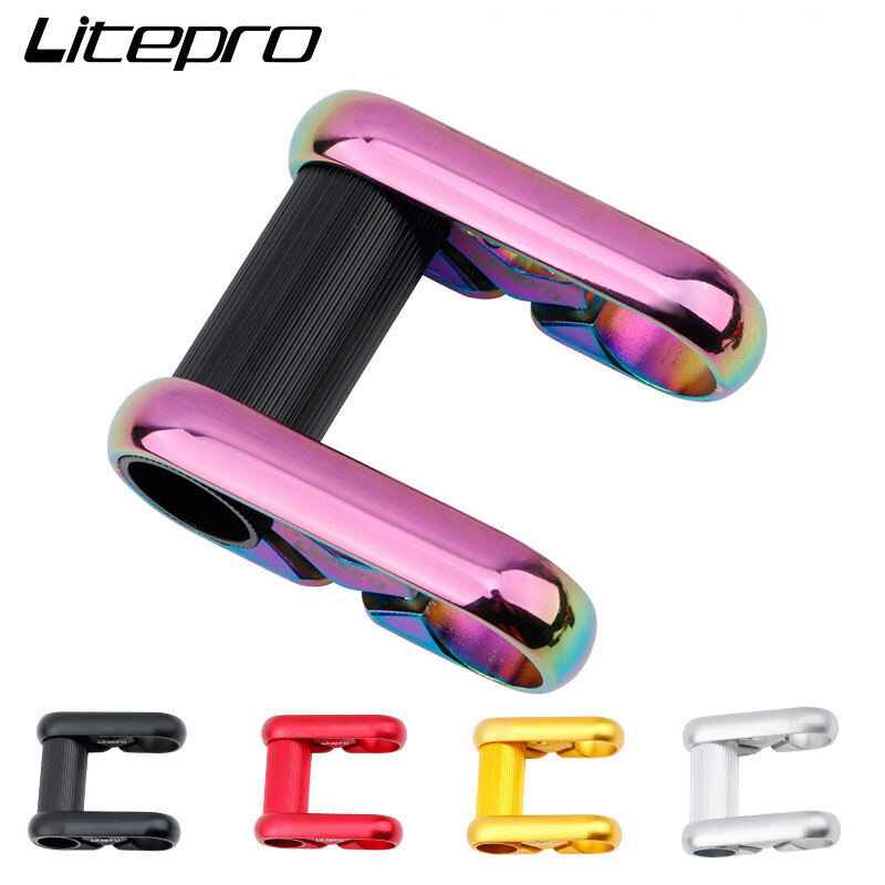 Litepro Bike Double Stem 25.4mm Handlebar Stem Adjustable CNC Aluminum ...