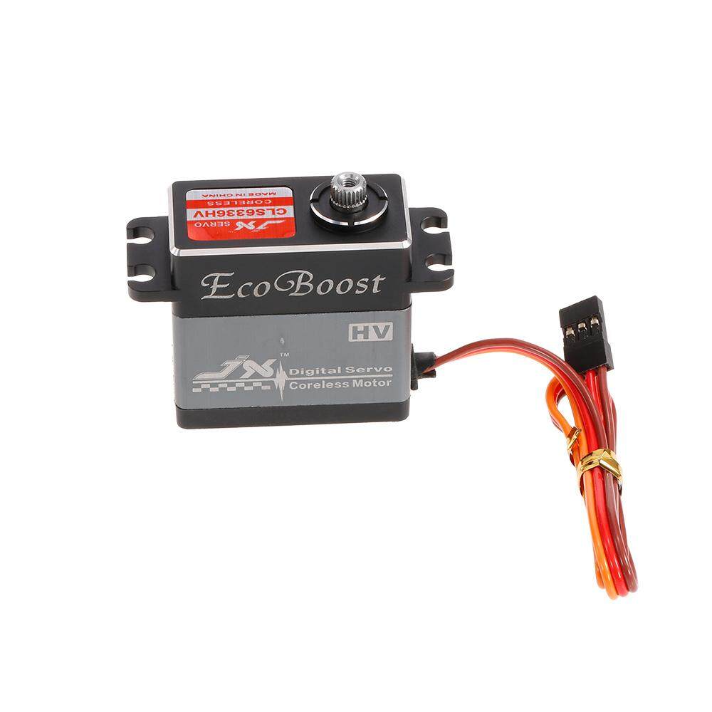 JX CLS6336HV 6.0V-7.4V 0.11sec/60° Digital Metal Gear Coreless Motor Servo 35.6kg Torque ...